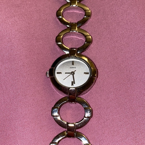 quartz | Accessories | Quartz Singapore Movt Stainless Steel Back Watch ...